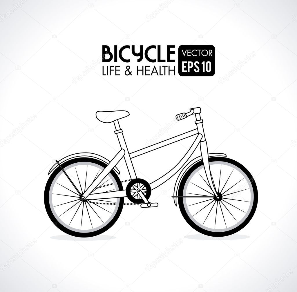 Bicycle design Stock Vector by ©yupiramos 36935461