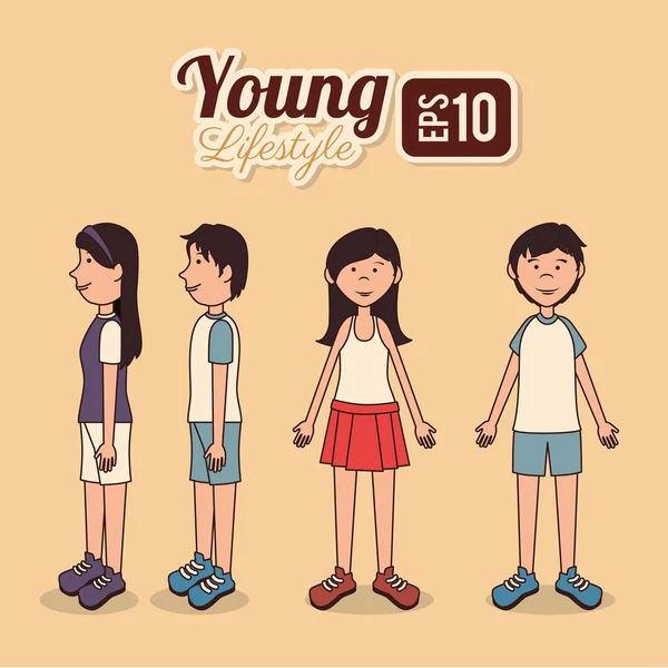 Young design Stock Vector Image by ©yupiramos #37206373