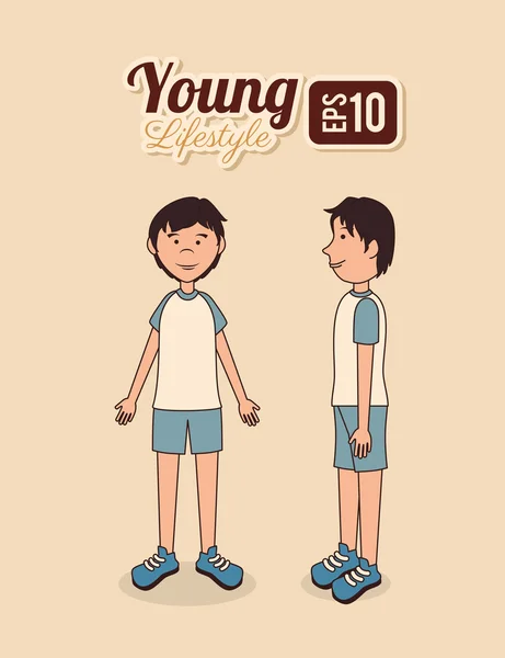 Young design Stock Vector Image by ©yupiramos #37206373