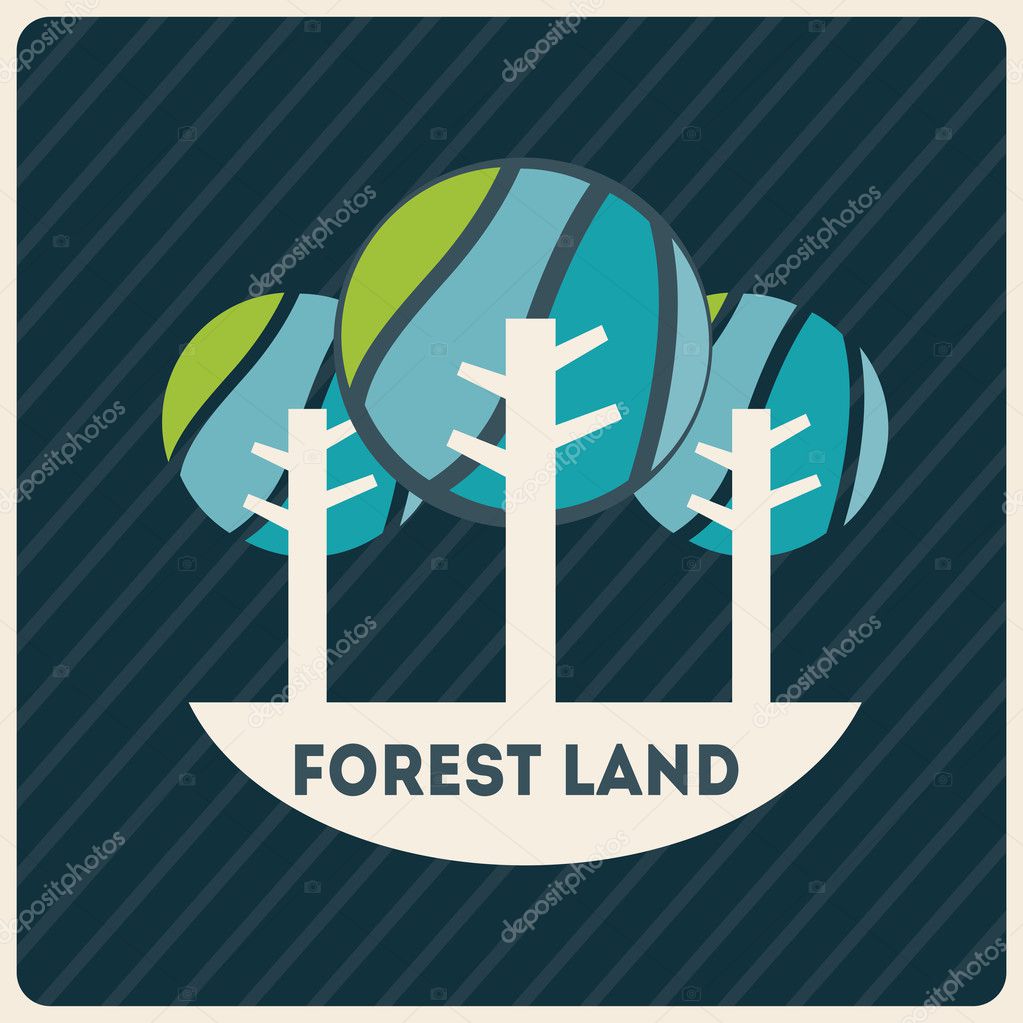 Forest design Stock Vector Image by ©yupiramos #37205511