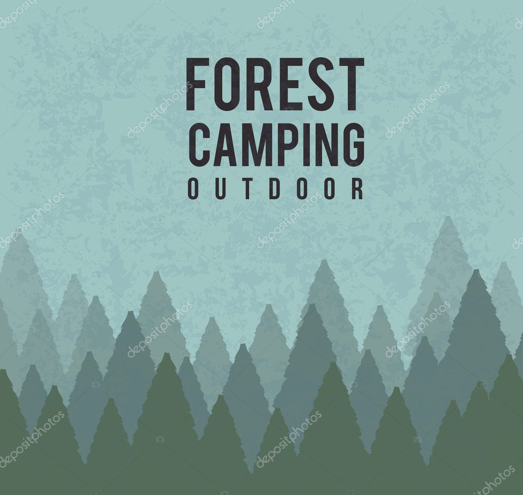 Camping design Stock Vector Image by ©yupiramos #37720693