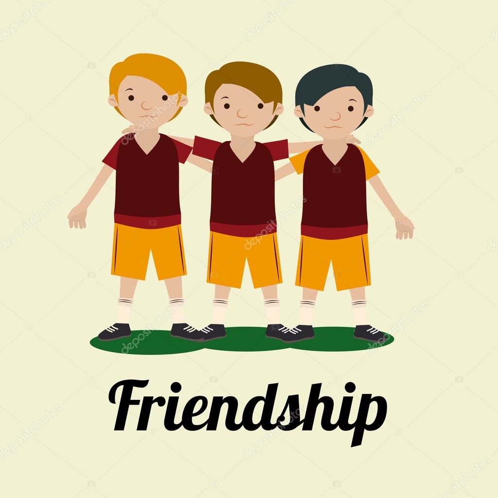 Friendship Stock Vector Image by ©yupiramos #38371151