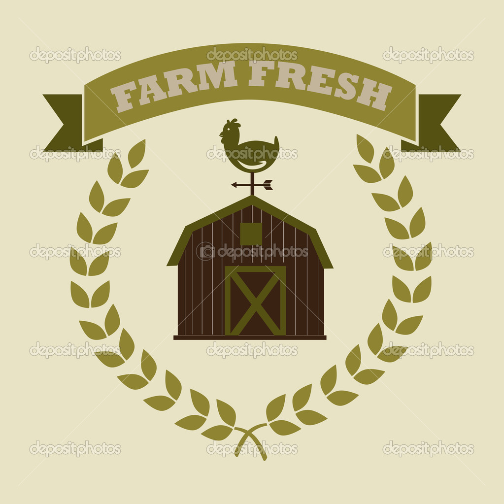 Farm design Stock Vector by ©yupiramos 39530495