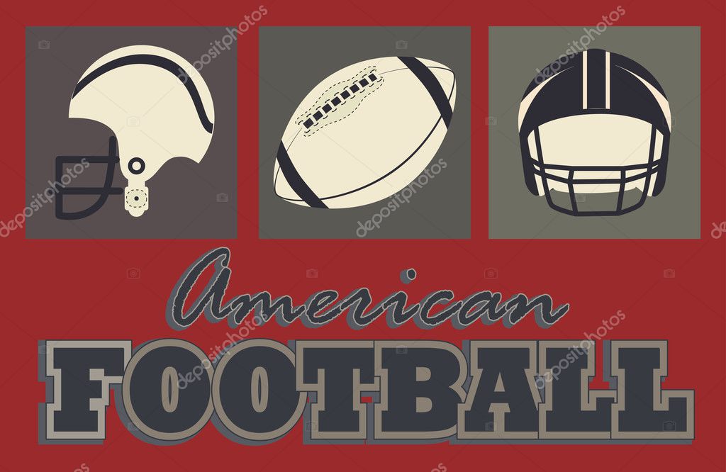 Fútbol americano Vector de stock por ©yupiramos 40145715