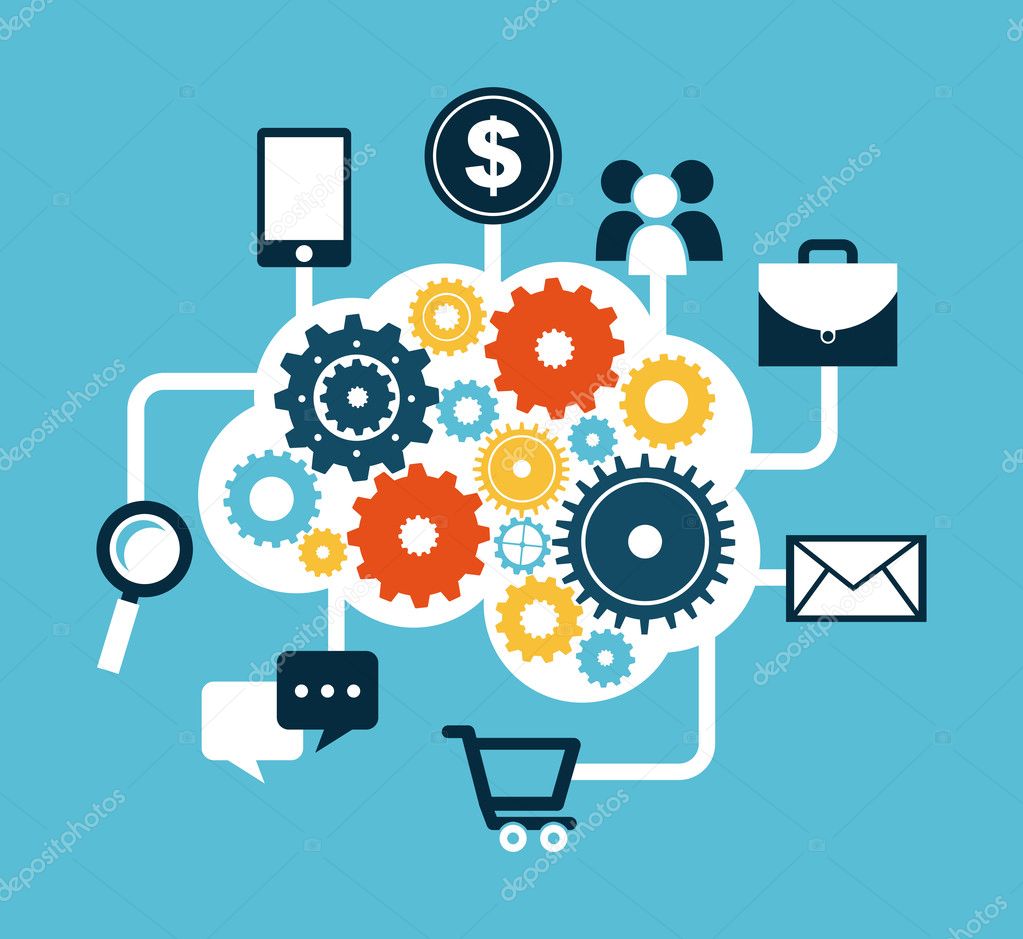 Think,design Stock Vector Image by ©yupiramos #40857459