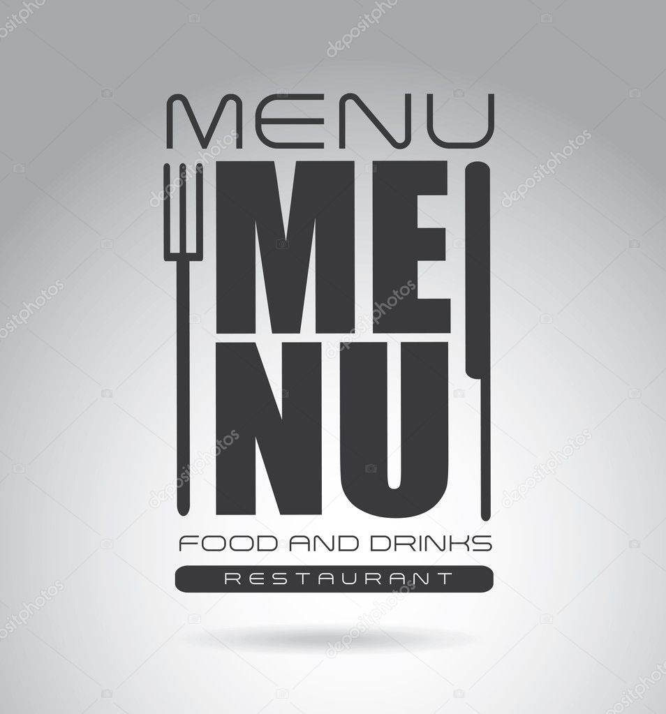 Menu design Stock Vector Image by ©yupiramos #41361359