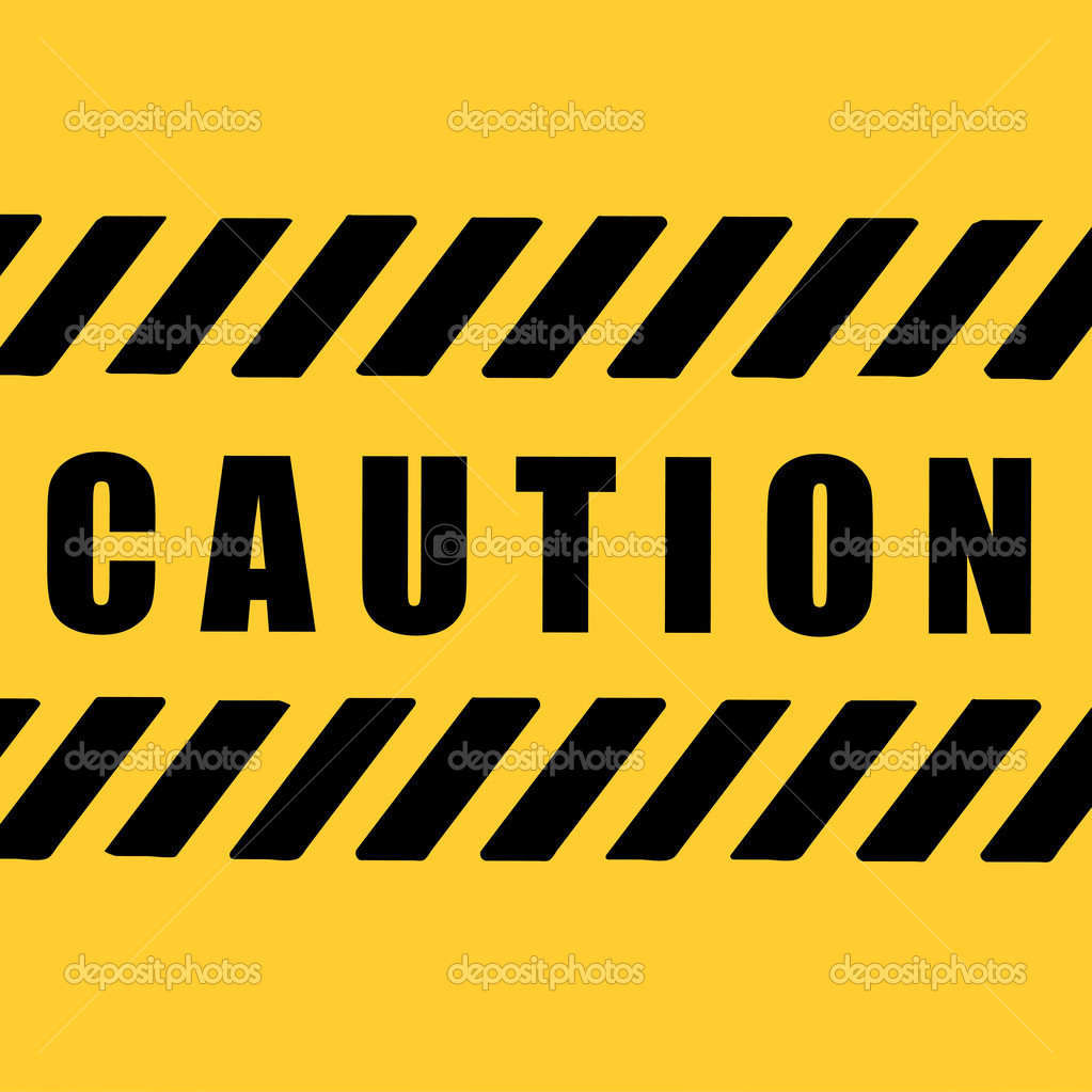 Diseño de precaución — Vector de stock © yupiramos #42165205