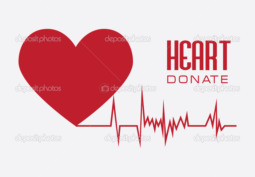Medical heart design Stock Vector Image by ©yupiramos #42223363