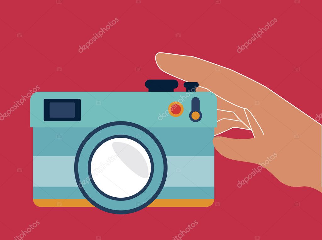 Camera design Stock Vector by ©yupiramos 42223853