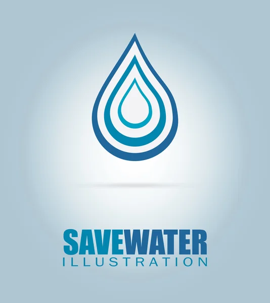 Save water design Stock Vector Image by ©yupiramos #42365831