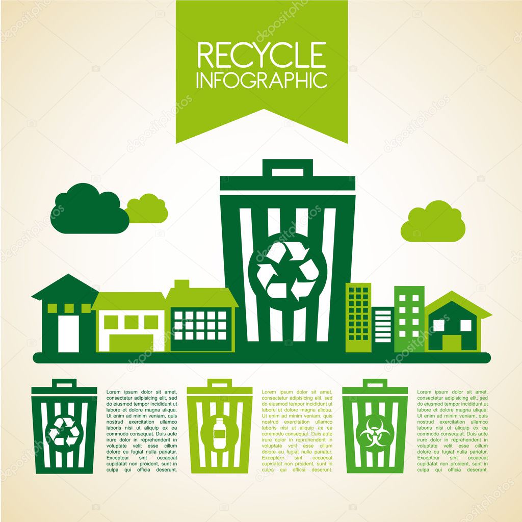Recycle design Stock Vector Image by ©yupiramos #42572613