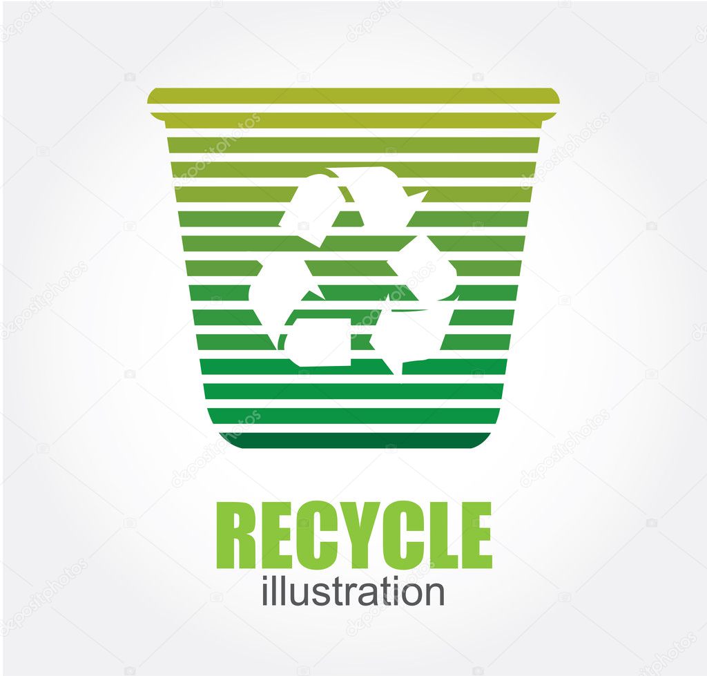Recycle design Stock Vector by ©yupiramos 43012391