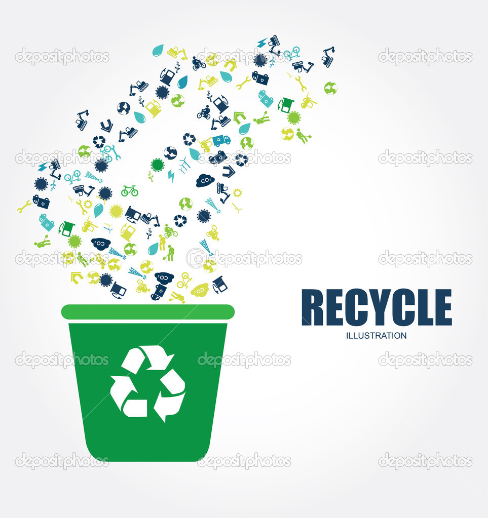 Recycle design Stock Vector Image by ©yupiramos #43012407