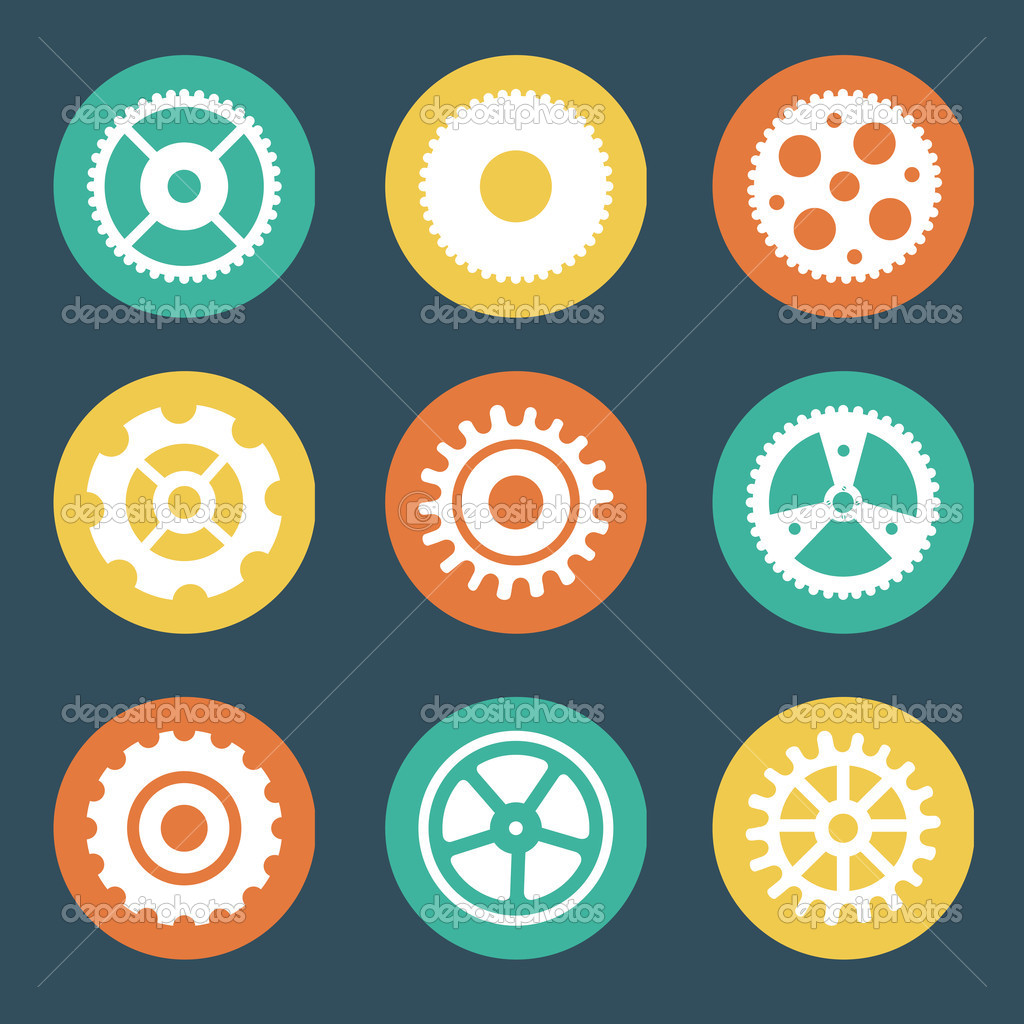 Wheel design Stock Vector by ©yupiramos 43077897