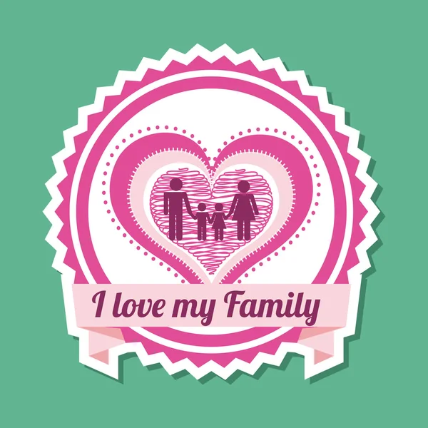 Family design Stock Vector by ©yupiramos 36911557