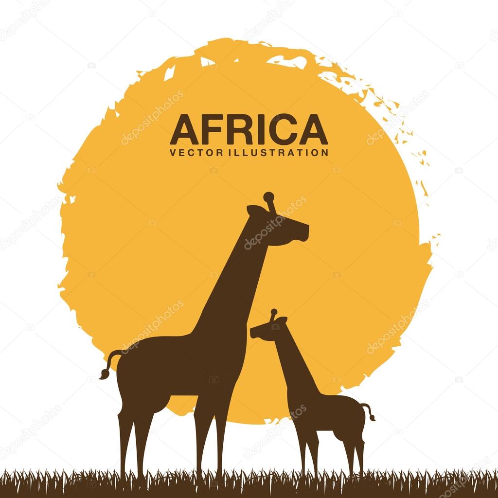 Africa design Stock Vector by ©yupiramos 43395263