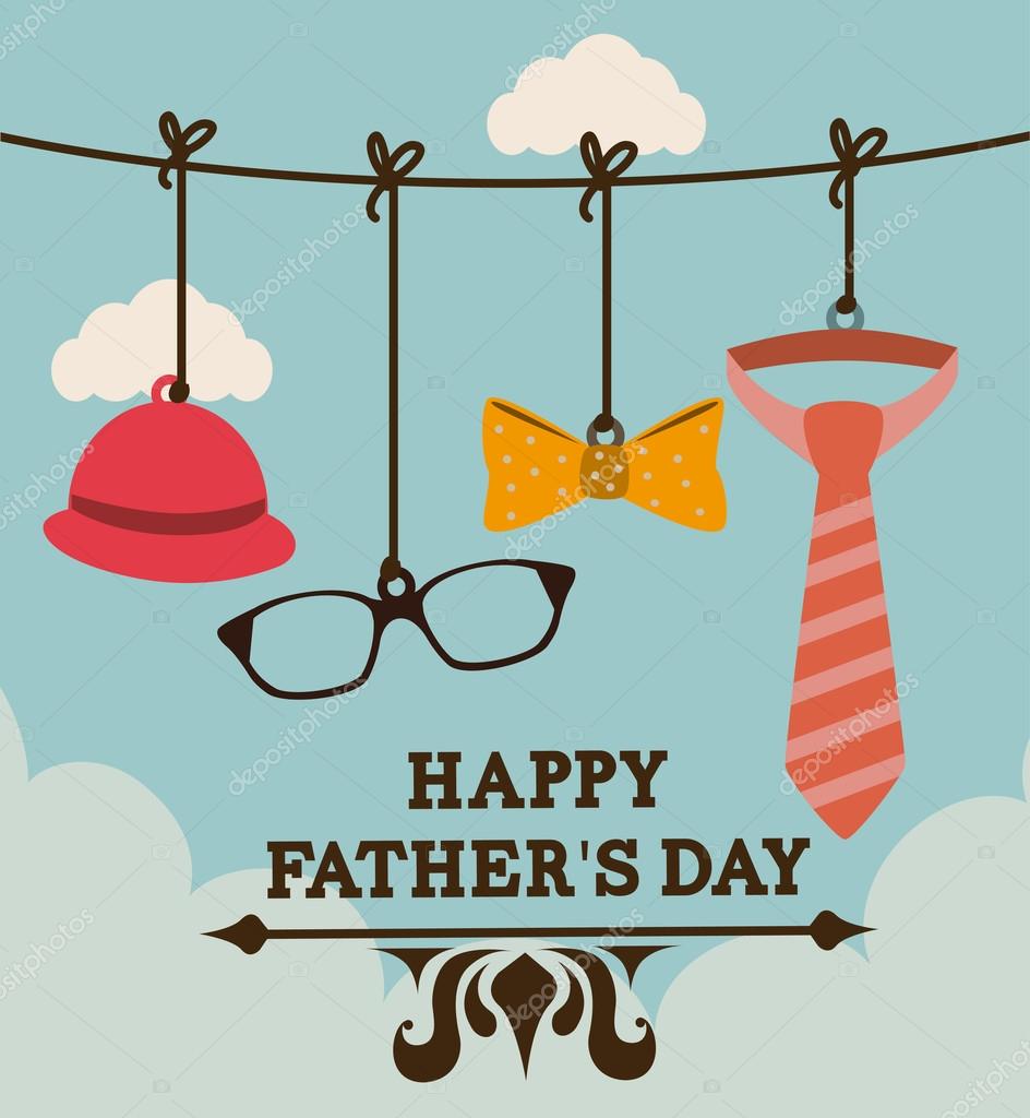 Fathers day design Stock Vector by ©yupiramos 44406773