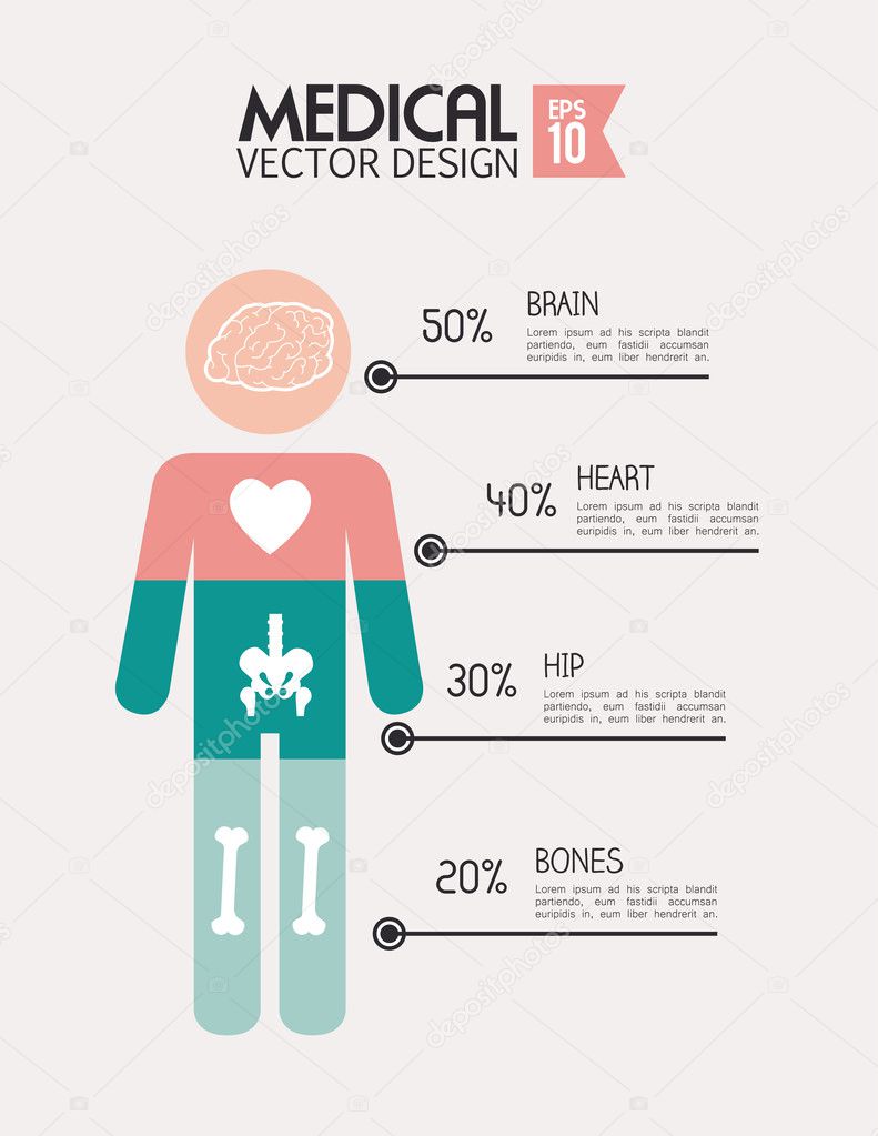 Medical design Stock Vector Image by ©yupiramos #44508227