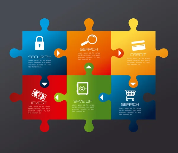 Puzzle design Stock Vector Image by ©yupiramos #45190627