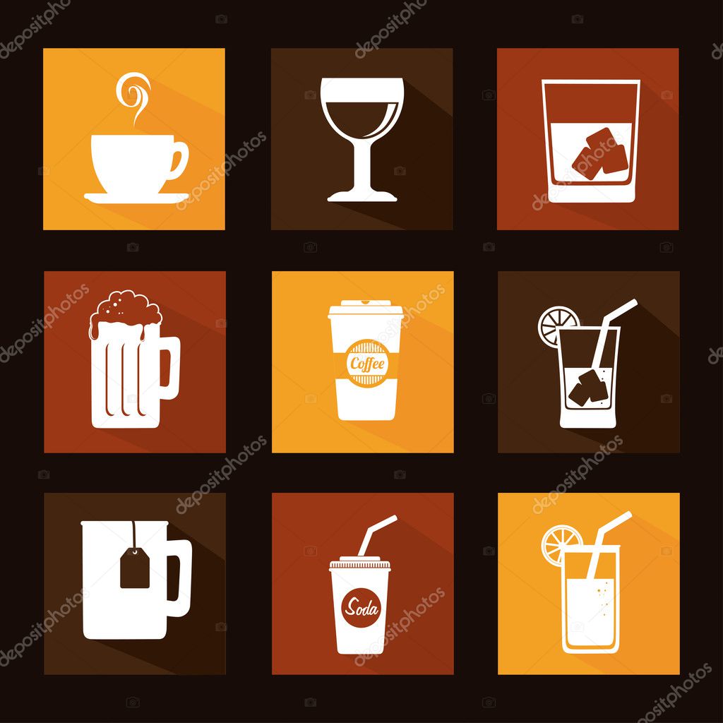 Drink design Stock Vector Image by ©yupiramos #45612579