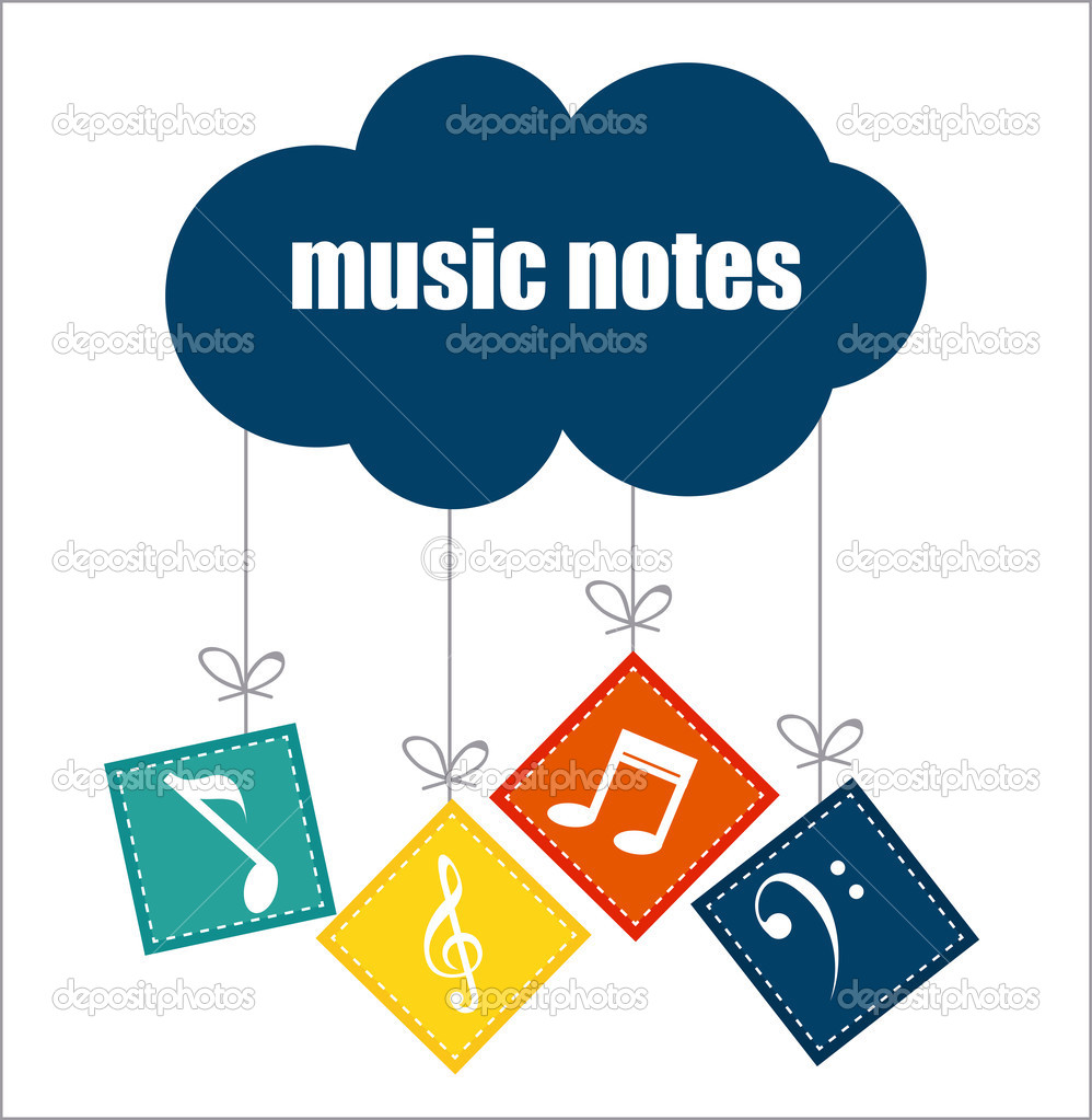 Music design Stock Vector by ©yupiramos 45882719