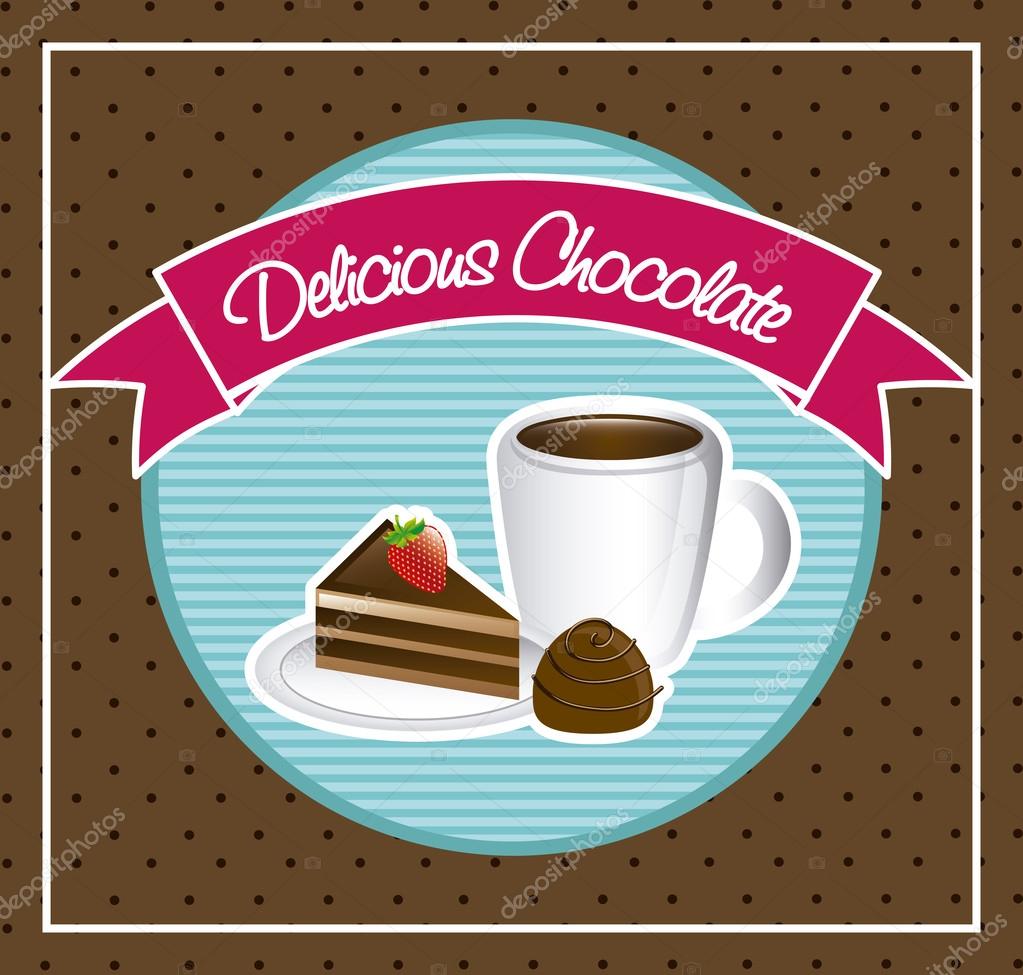 Chocolate design Stock Vector by ©yupiramos 47803669