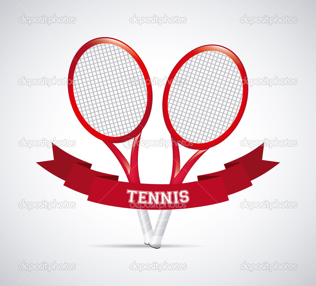 Tennis design Stock Vector by ©yupiramos 48283099