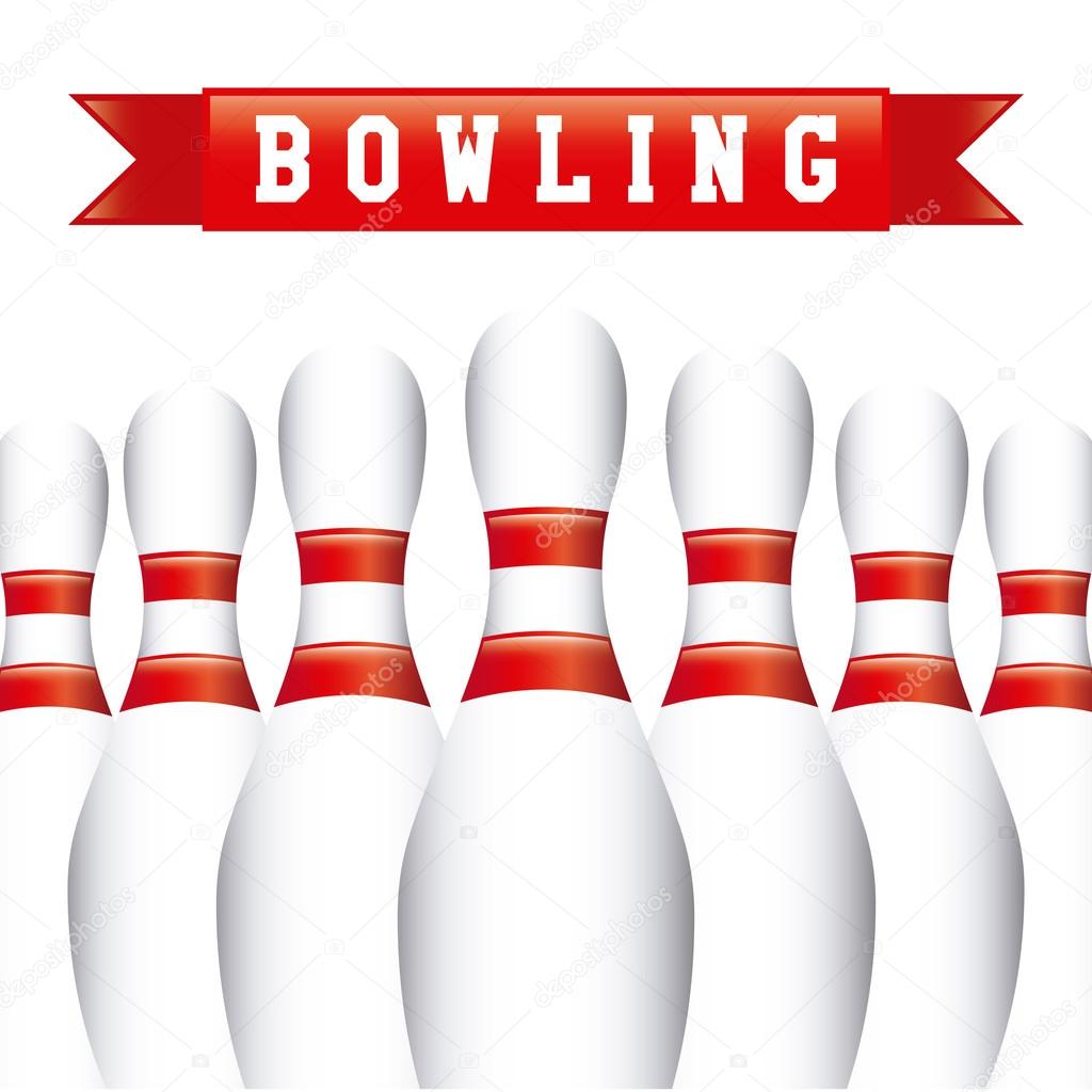Bowling design Stock Vector by ©yupiramos 48284067
