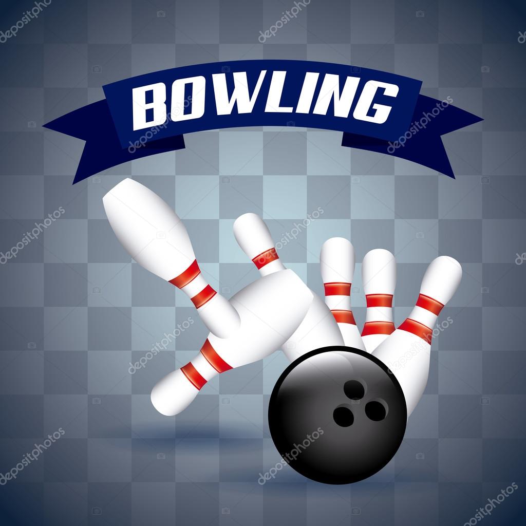 Bowling design Stock Vector Image by ©yupiramos #48284109