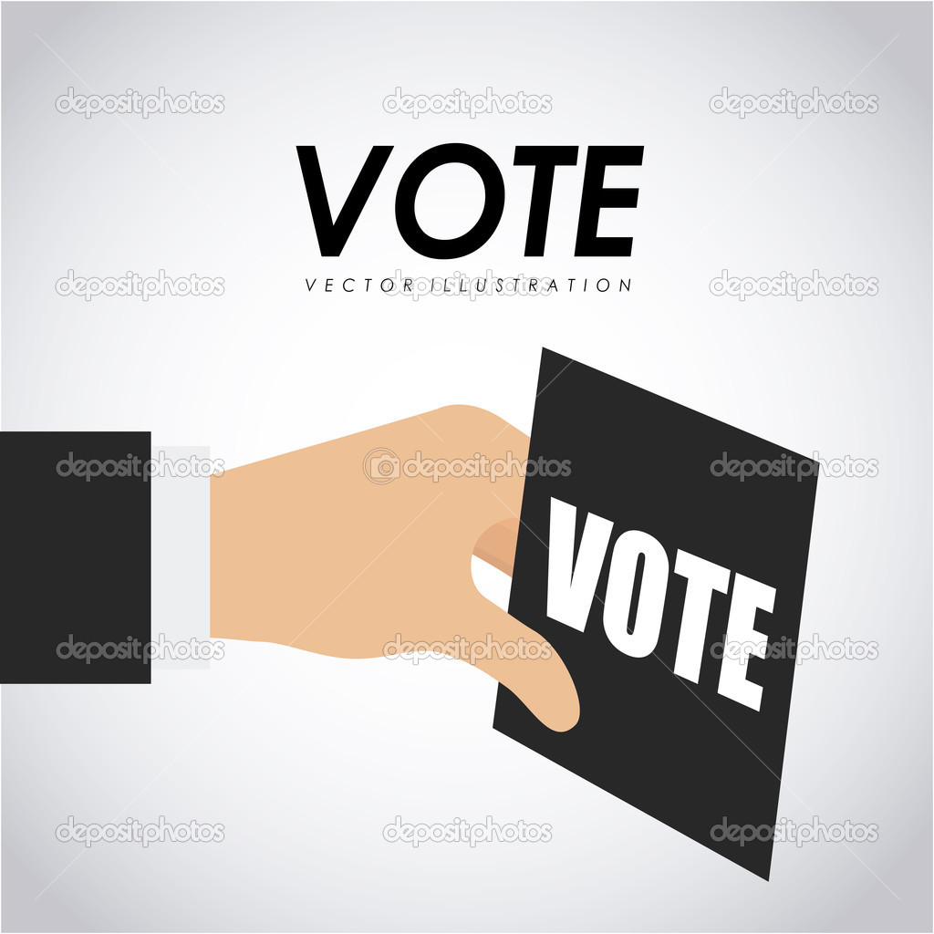 Vote design Stock Vector by ©yupiramos 48648209