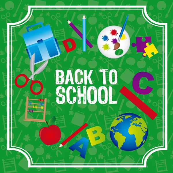 School design Stock Vector Image by ©yupiramos #49141687