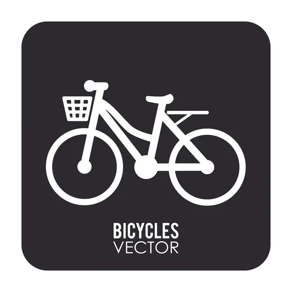 Chalkboard bicicleta Vector Art Stock Images | Depositphotos