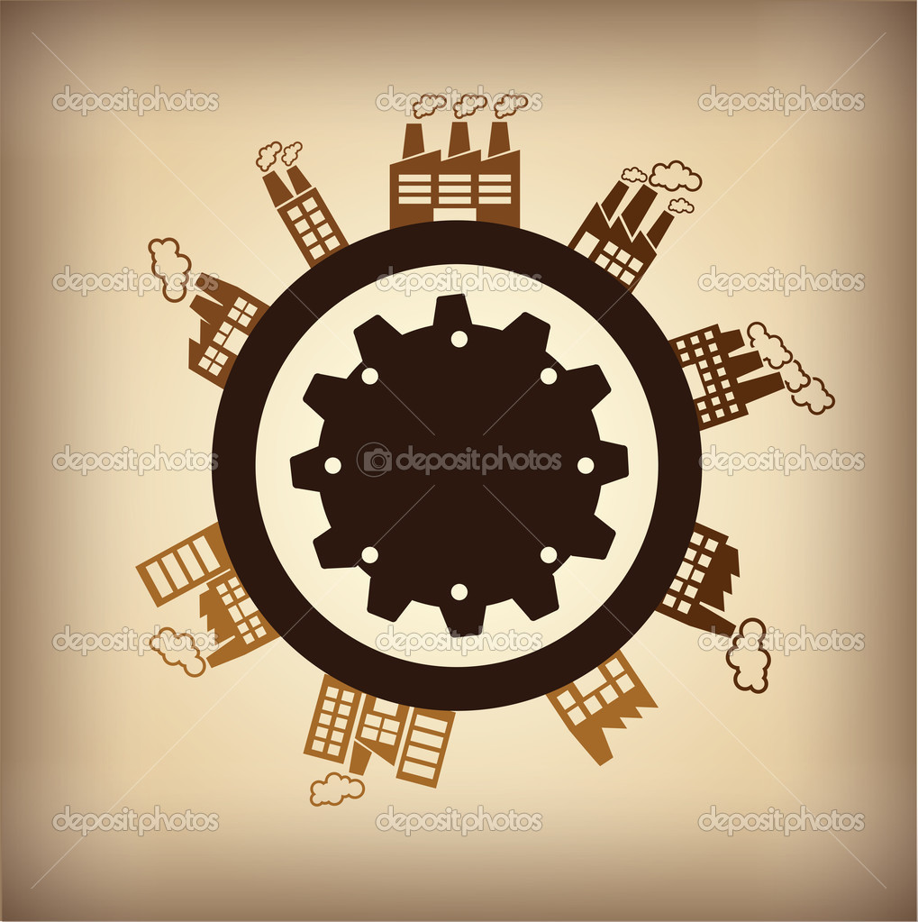 Industrial design Stock Vector Image by ©yupiramos #50685797