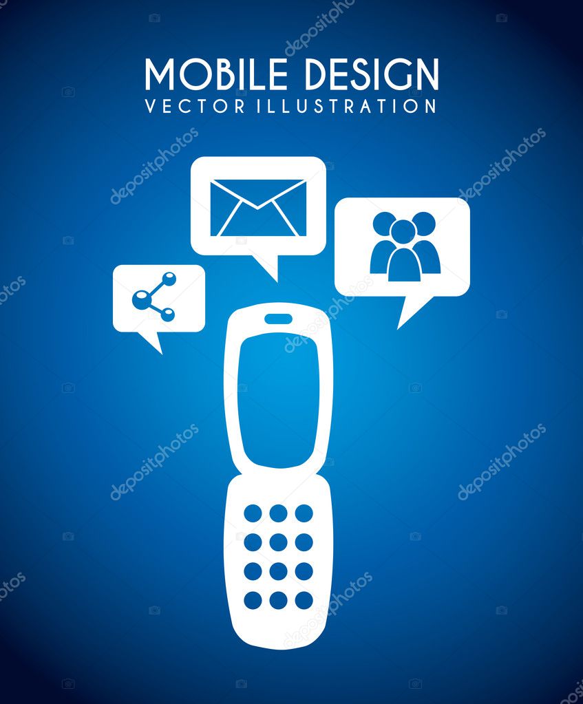Communication design Stock Vector by ©yupiramos #50915963