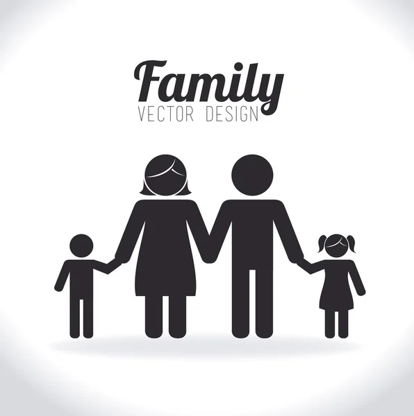 Family design Stock Vector by ©yupiramos 30273473