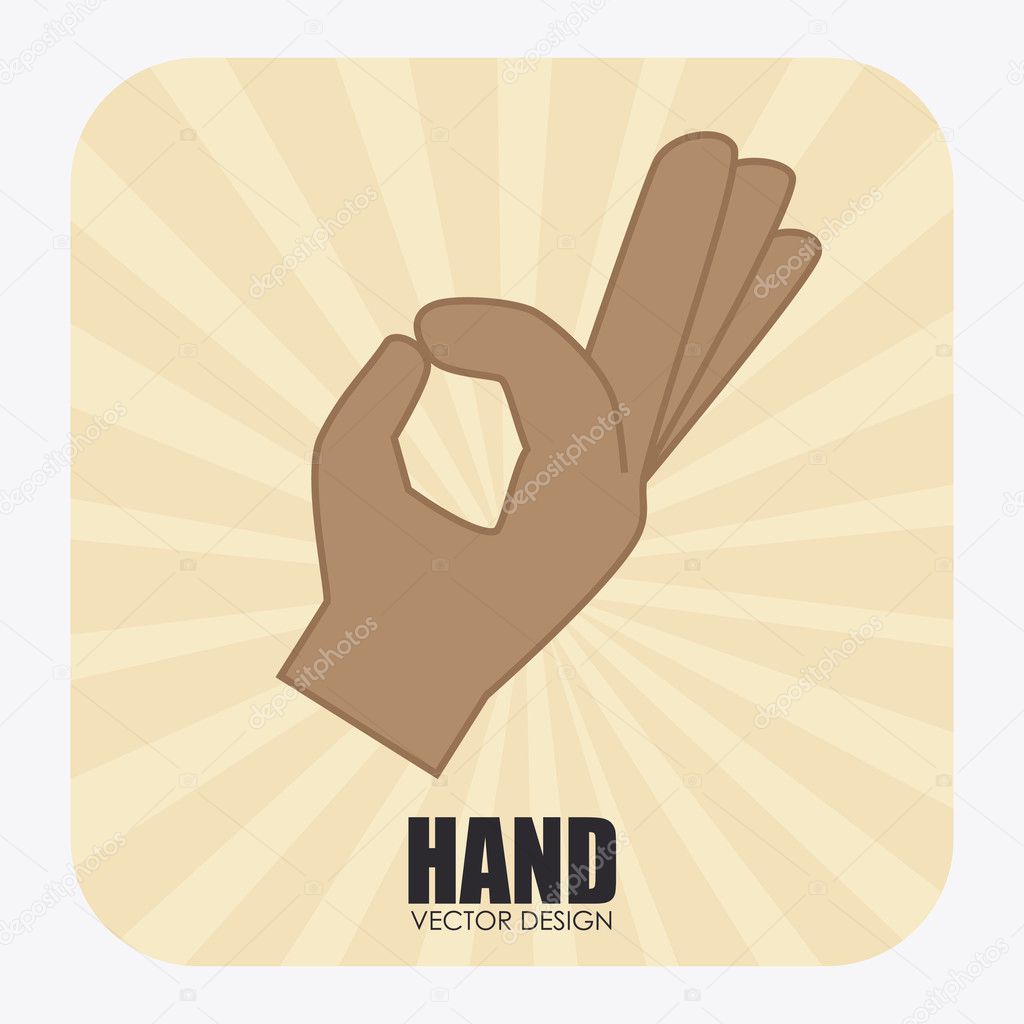 Hand design Stock Vector by ©yupiramos 51694209