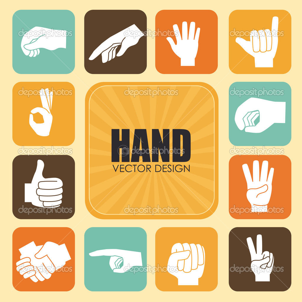 Hand design Stock Vector Image by ©yupiramos #51694225