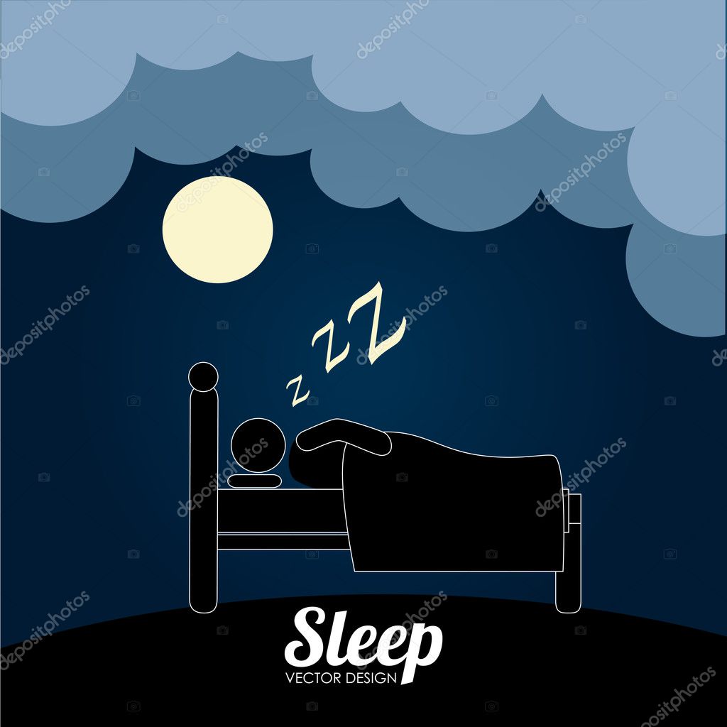 Sleep design Stock Vector Image by ©yupiramos #51763943