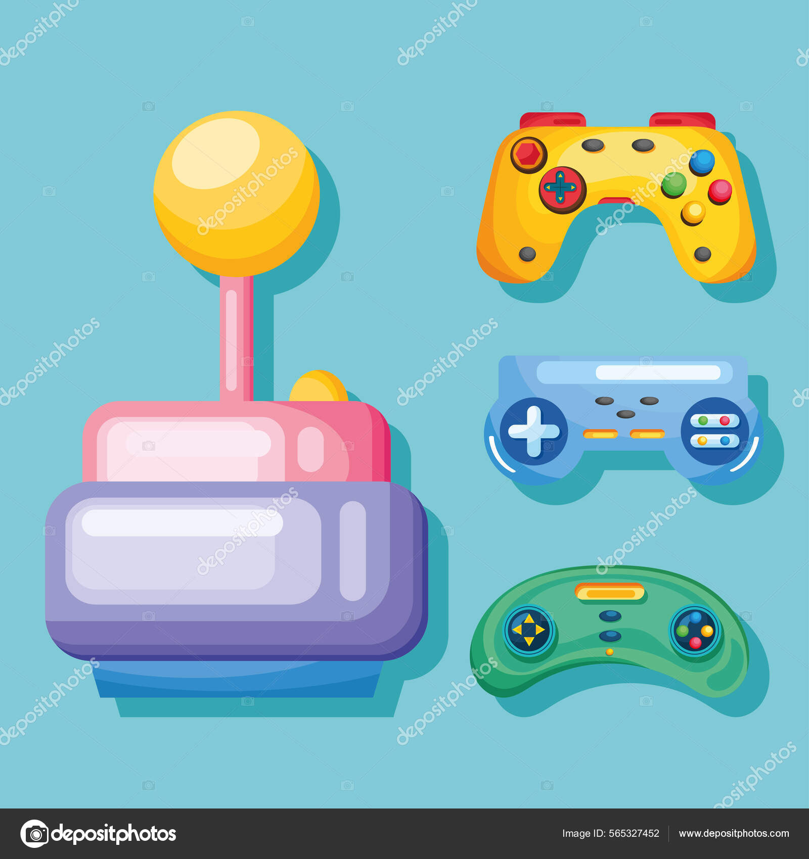 Retro Video Game Icons