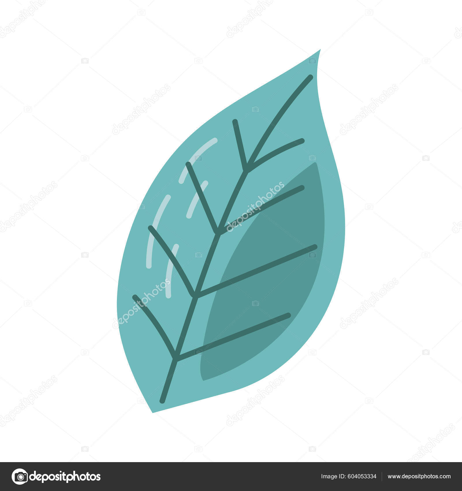 Leaf Plant Foliage Nature Icon Stock Vector Image by ©yupiramos #604053334
