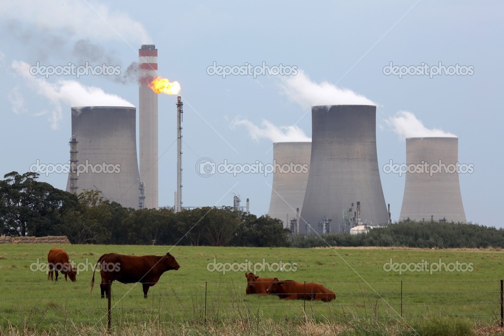 Power Industry and Farming Mix Stock Photo by ©fouroaks 35542411