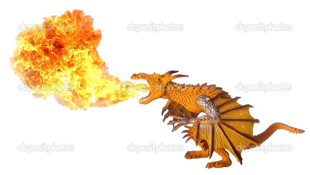 Dragon Fire Breath — Stock Photo © fouroaks #39779743