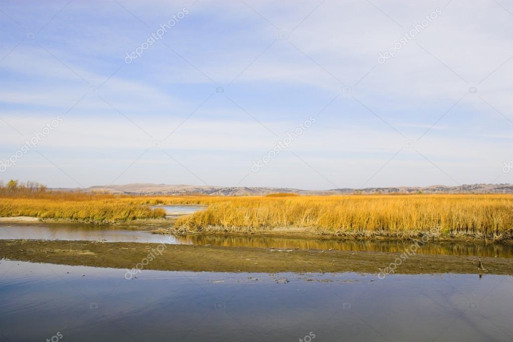 Prairie lakes and rivers Stock Photo by ©georgeburba 14085572