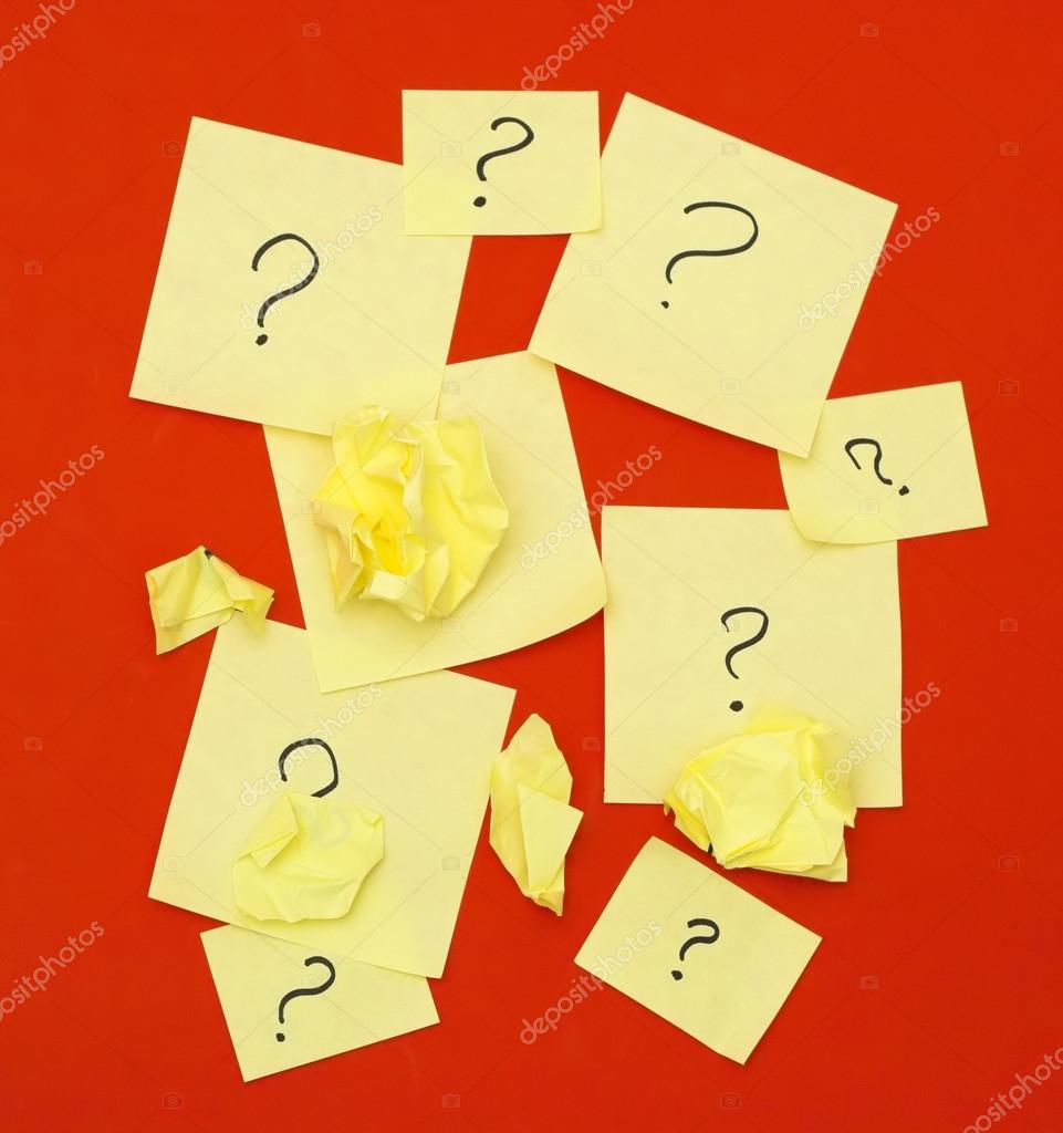 Questions — Stock Photo © georgeburba #15896481