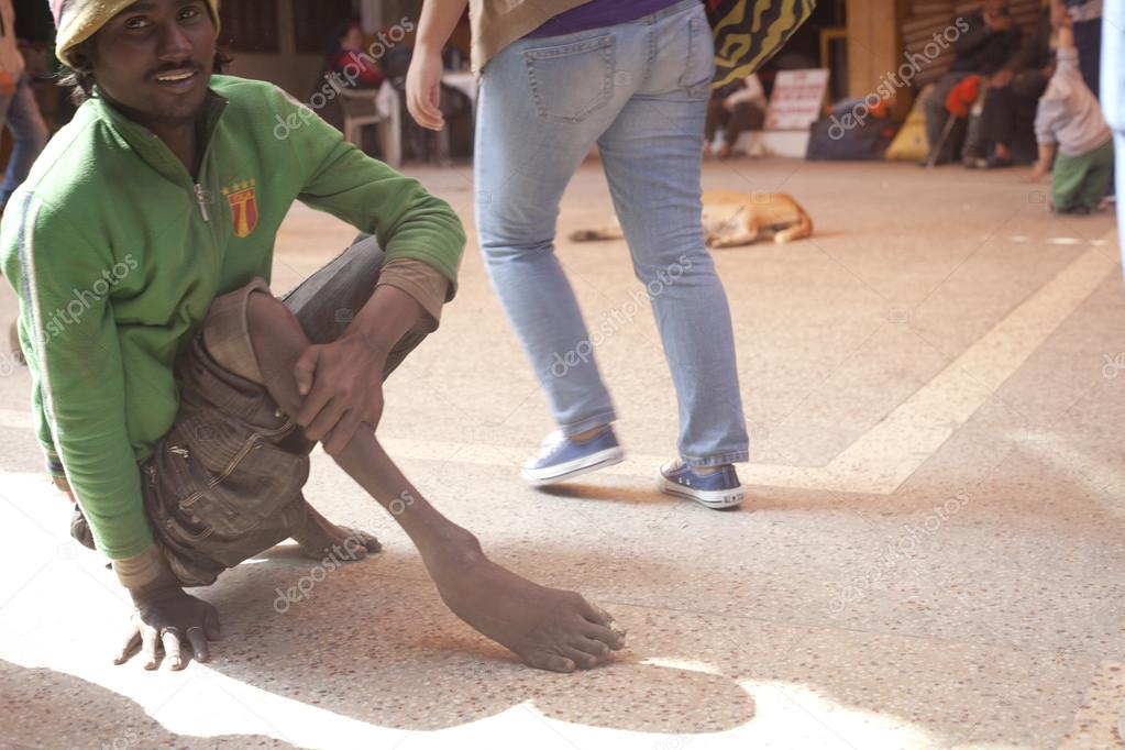 Indian poor man – Stock Editorial Photo © Alexandra Lande #48181973