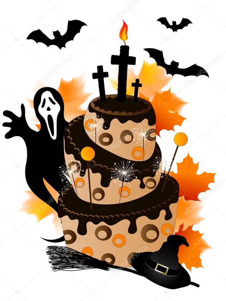 Halloween Cake Clipart
