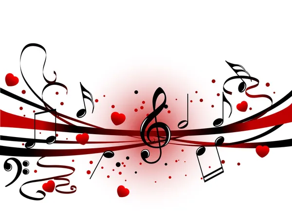 Red And Black Music Wallpaper