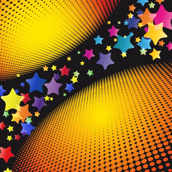 Stars background, abstract vector design pattern, colorful elements on ...