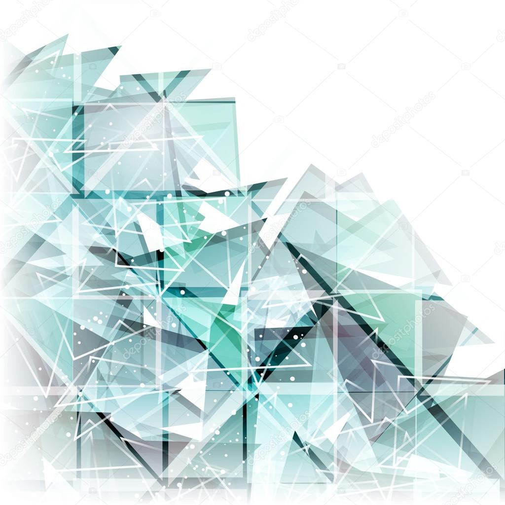 Vector abstract techno background Stock Vector by ©OlgaYakovenko 19728609