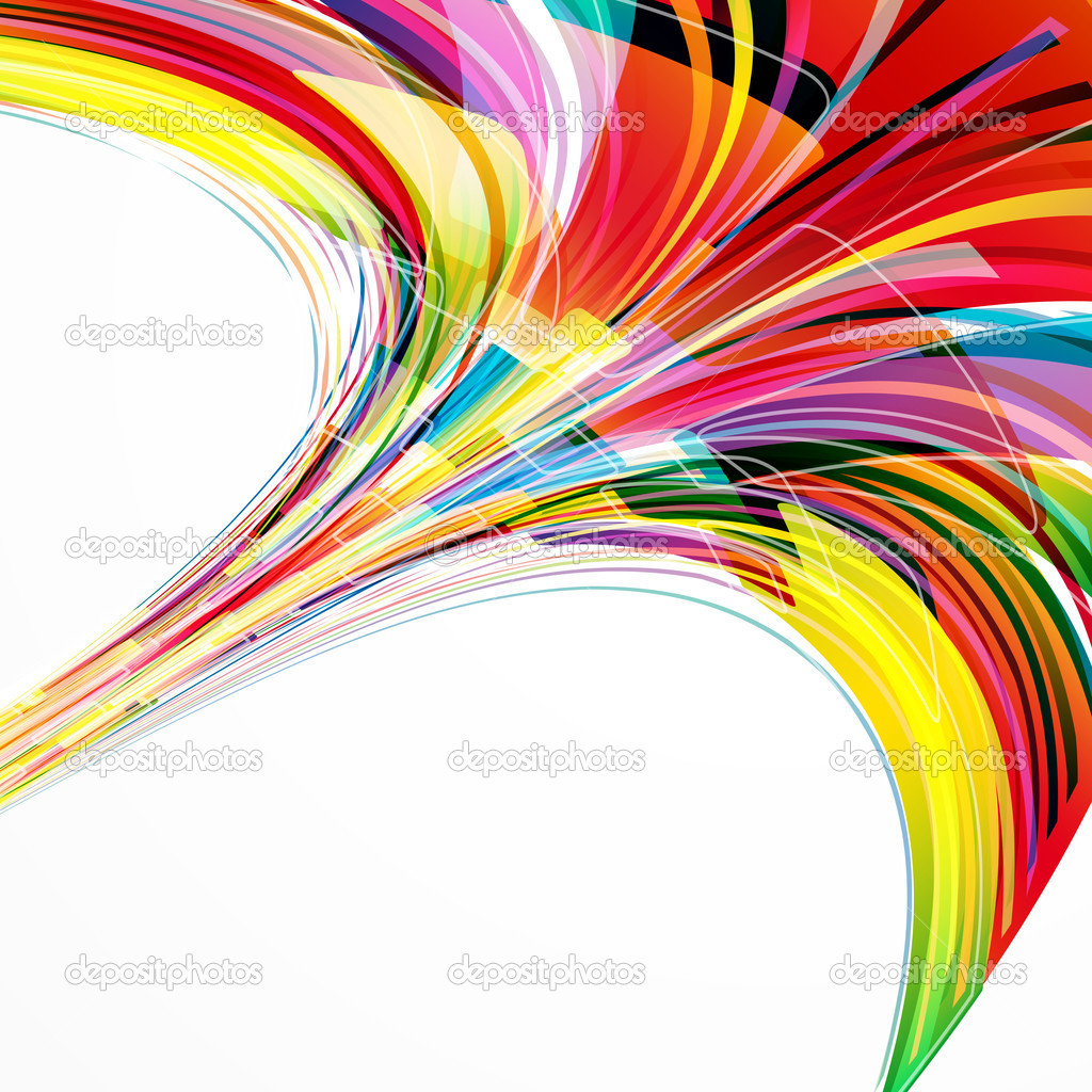 Abstract bright vector background. Stock Vector Image by ©OlgaYakovenko ...